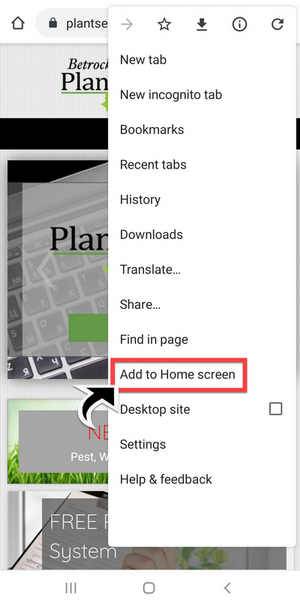 Mobile Application | Betrock's PlantSearch®