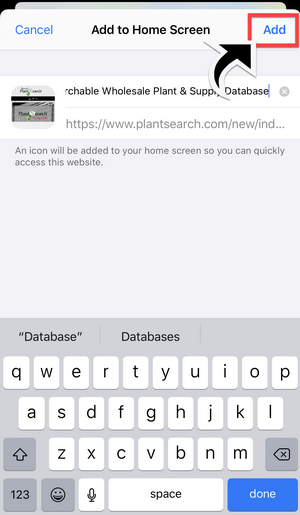 Mobile Application | Betrock's PlantSearch®